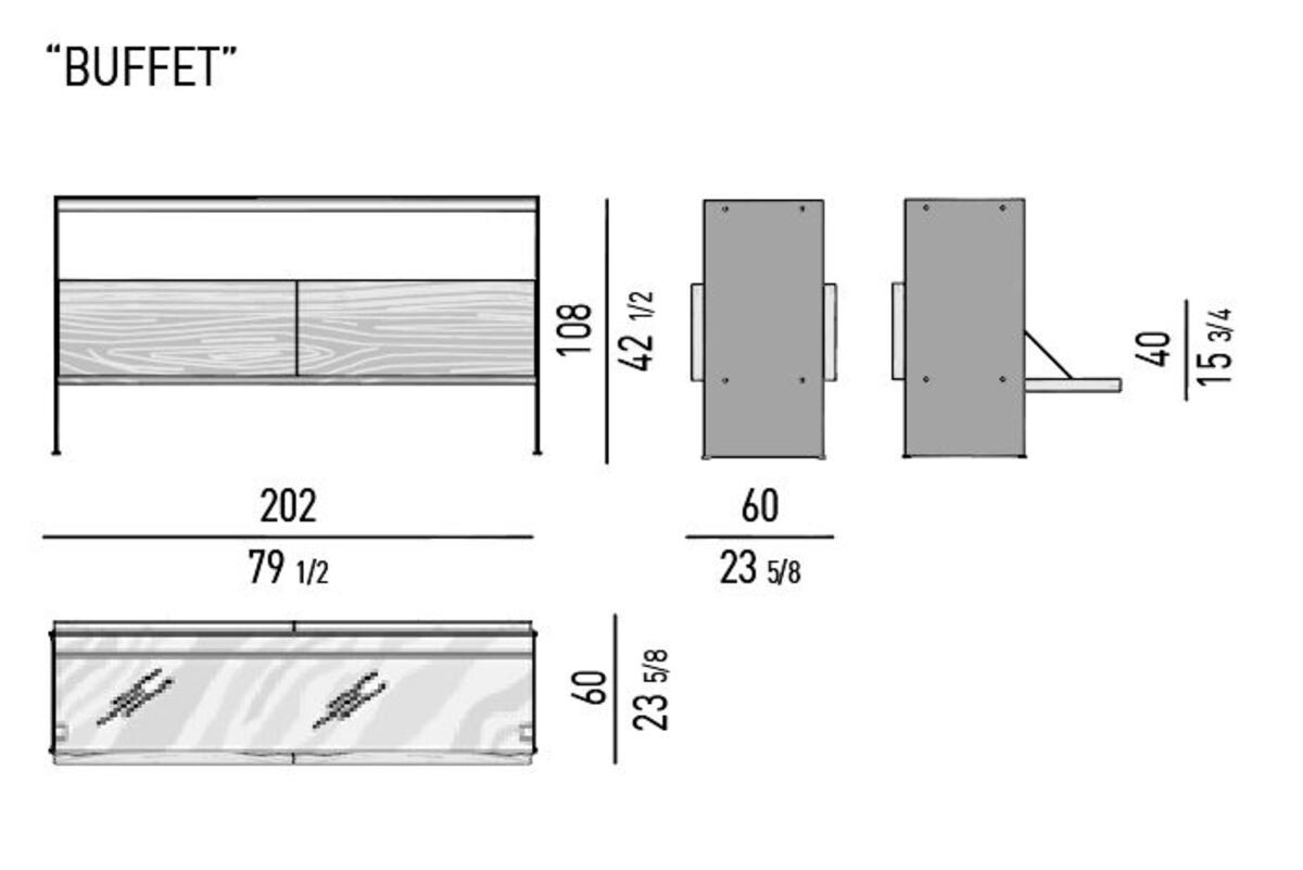 Купить Креденс Minotti. Код товара - 114781 | STS Corporation