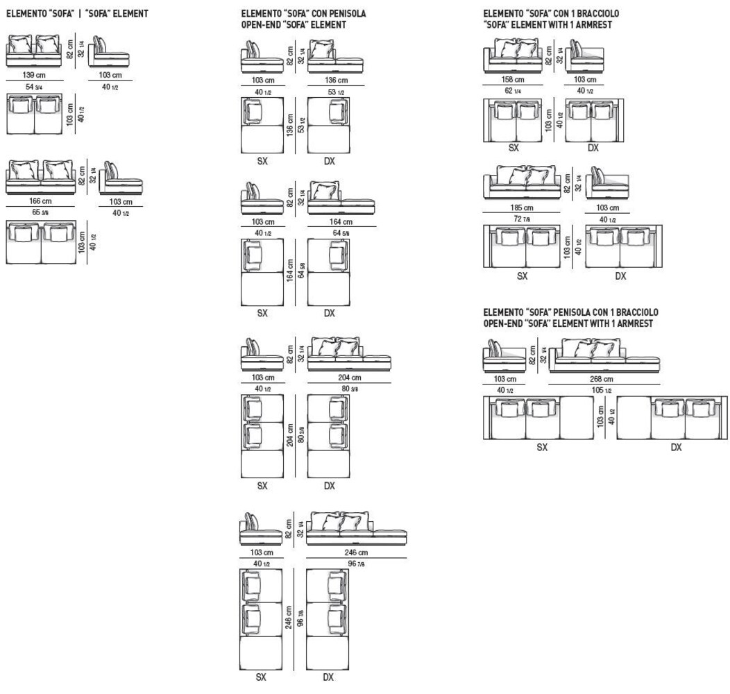 Купити Диван Minotti. Код товару - 114810 | STS Corporation